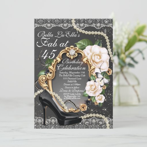 Sophisticated Elegant Party Invitations | Zazzle
