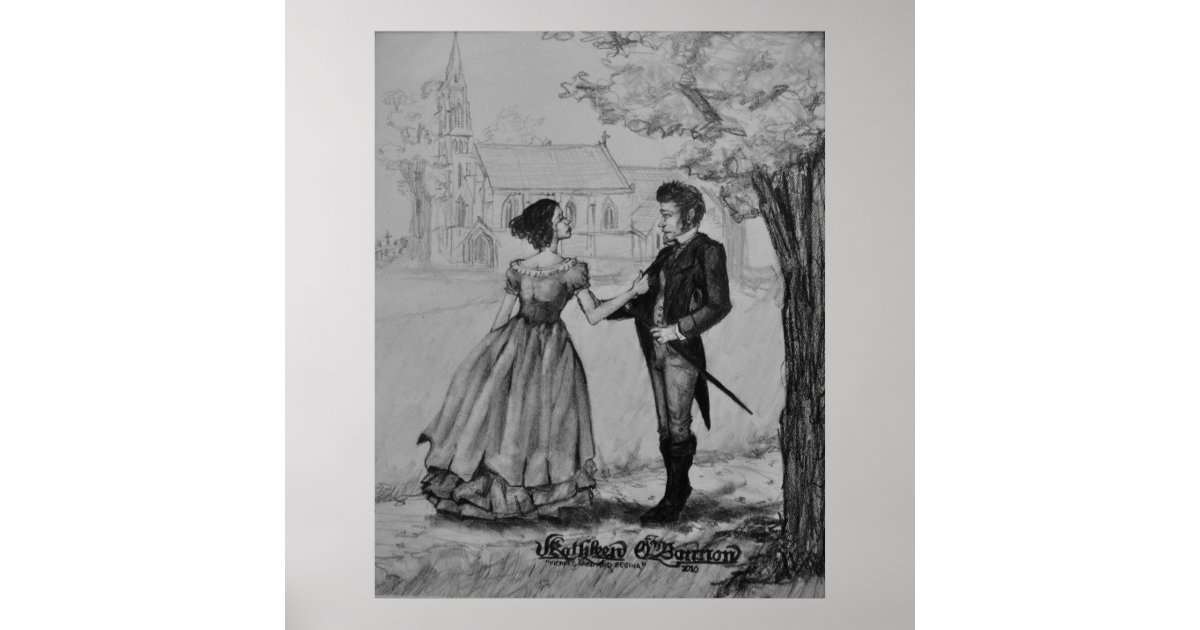 Søren Kierkegaard and Regine Olsen Poster | Zazzle