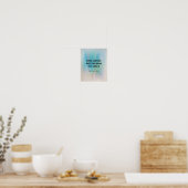 sorrow looks back Emerson inspirational quote Poster | Zazzle