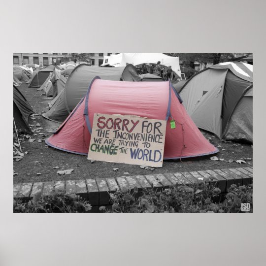 Sorry for the Inconvenience - Poster | Zazzle.com