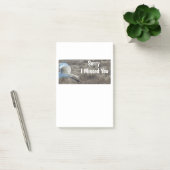 Sorry I Missed You Post-it Notes | Zazzle