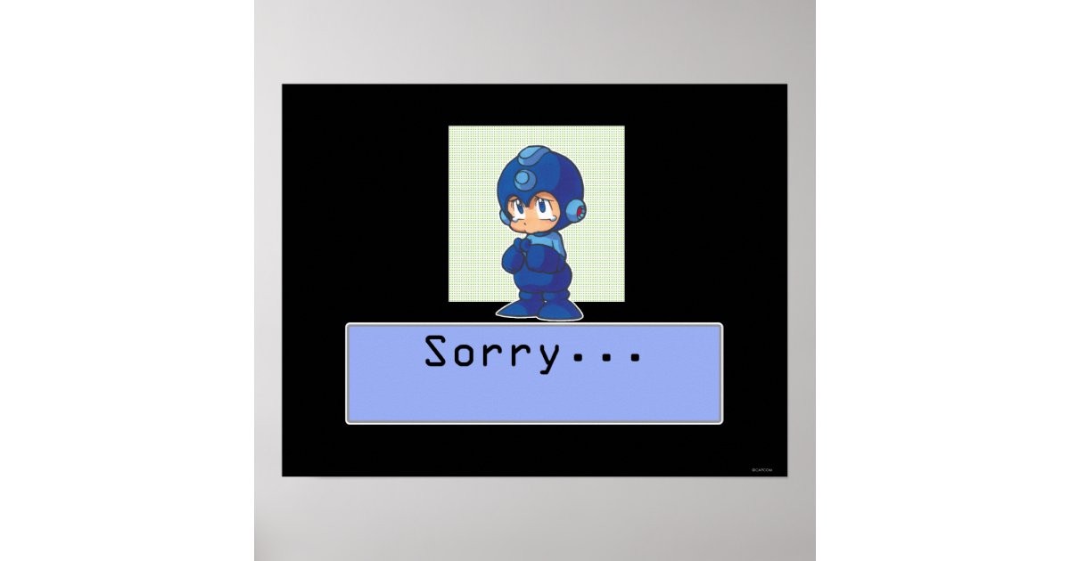 Sorry Poster | Zazzle