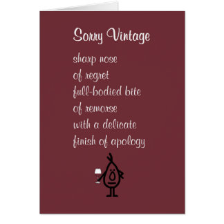 Funny Apology Cards - Greeting & Photo Cards | Zazzle