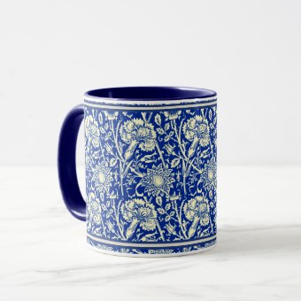 Sorta Blue Calico Mug | Zazzle