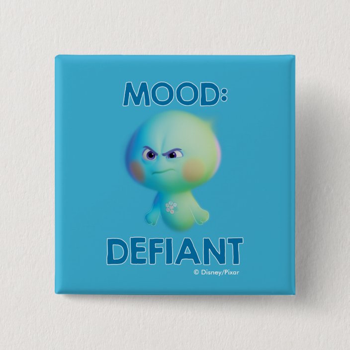 Soul | 22 - Mood: Defiant Button | Zazzle.com