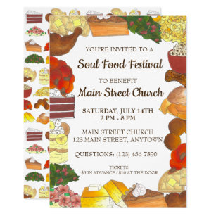 Food Festival Invitations | Zazzle