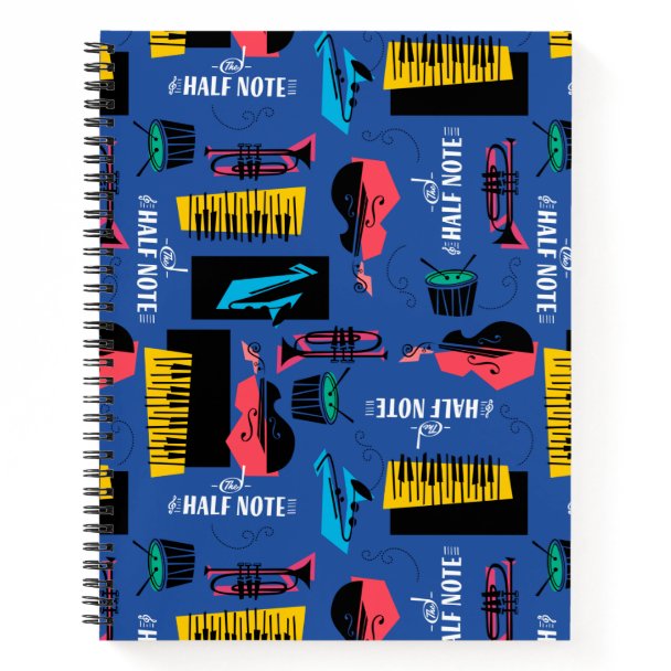 Soul | Jazz Instrument Pattern Fabric | Zazzle