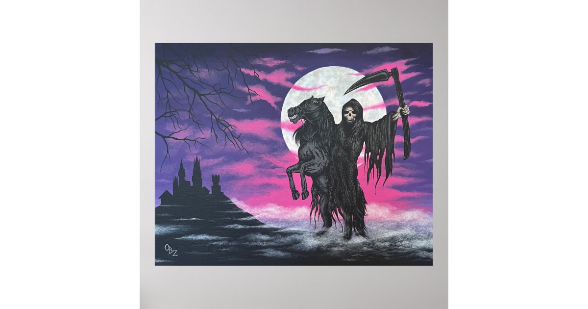 "Soul Shifter" Reaper Artwork Poster | Zazzle