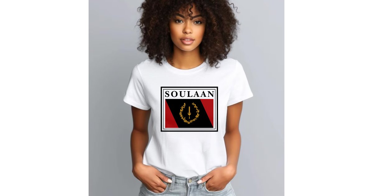 Soulaan Flag T-Shirt | Zazzle