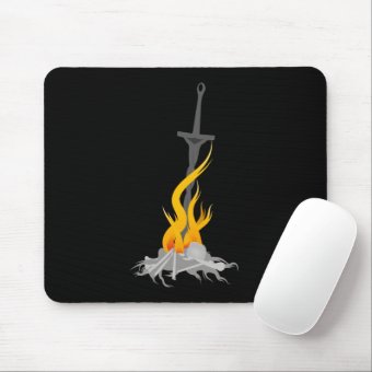 Souls Bonfire Mouse Pad | Zazzle