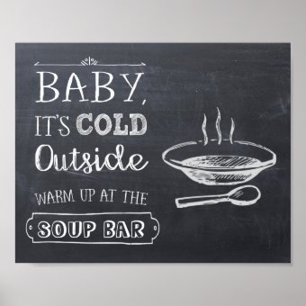 Soup Bar Sign | Zazzle
