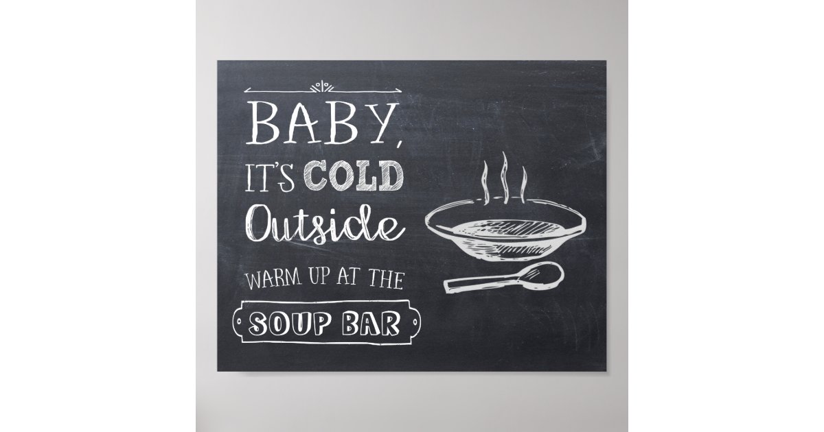 Soup Bar Sign | Zazzle