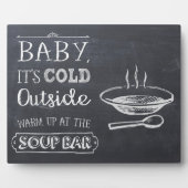 Soup Bar Sign Plaque | Zazzle