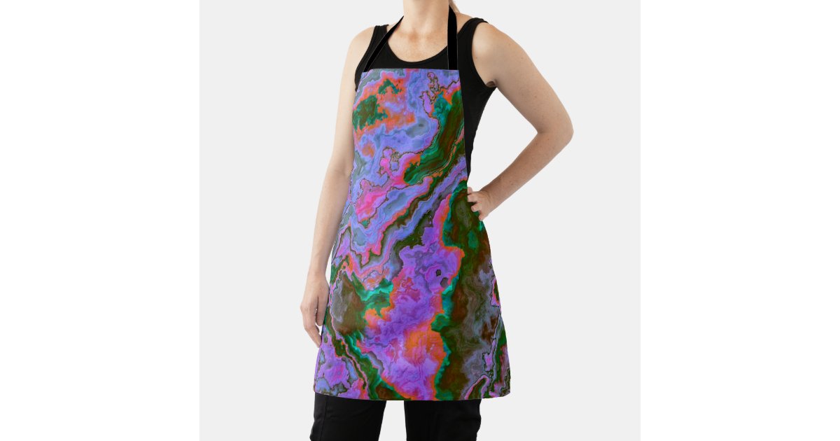 Sour Marble Apron | Zazzle