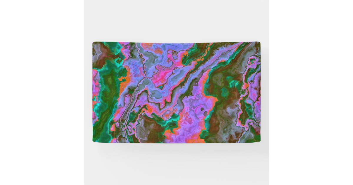 Sour Marble Banner | Zazzle