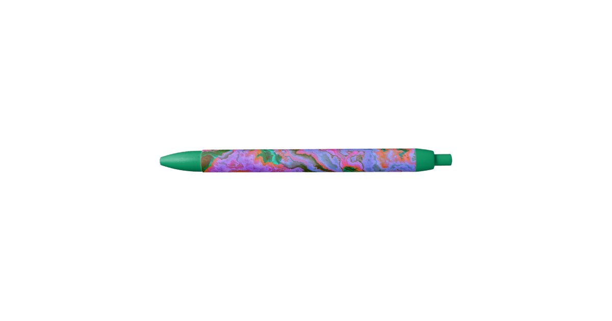 Sour Marble Black Ink Pen | Zazzle