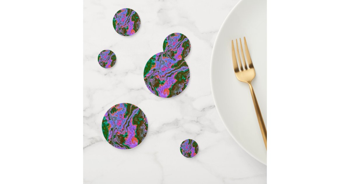 Sour Marble Confetti | Zazzle