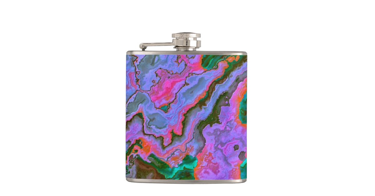Sour Marble Flask | Zazzle