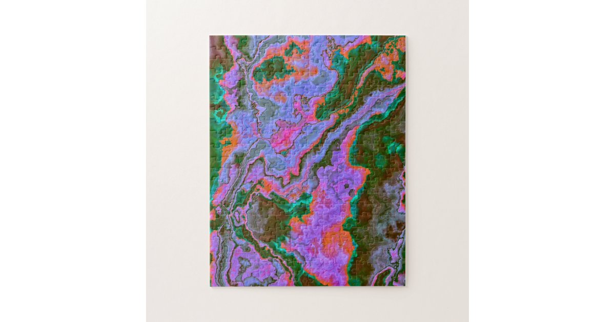 Sour Marble Jigsaw Puzzle | Zazzle