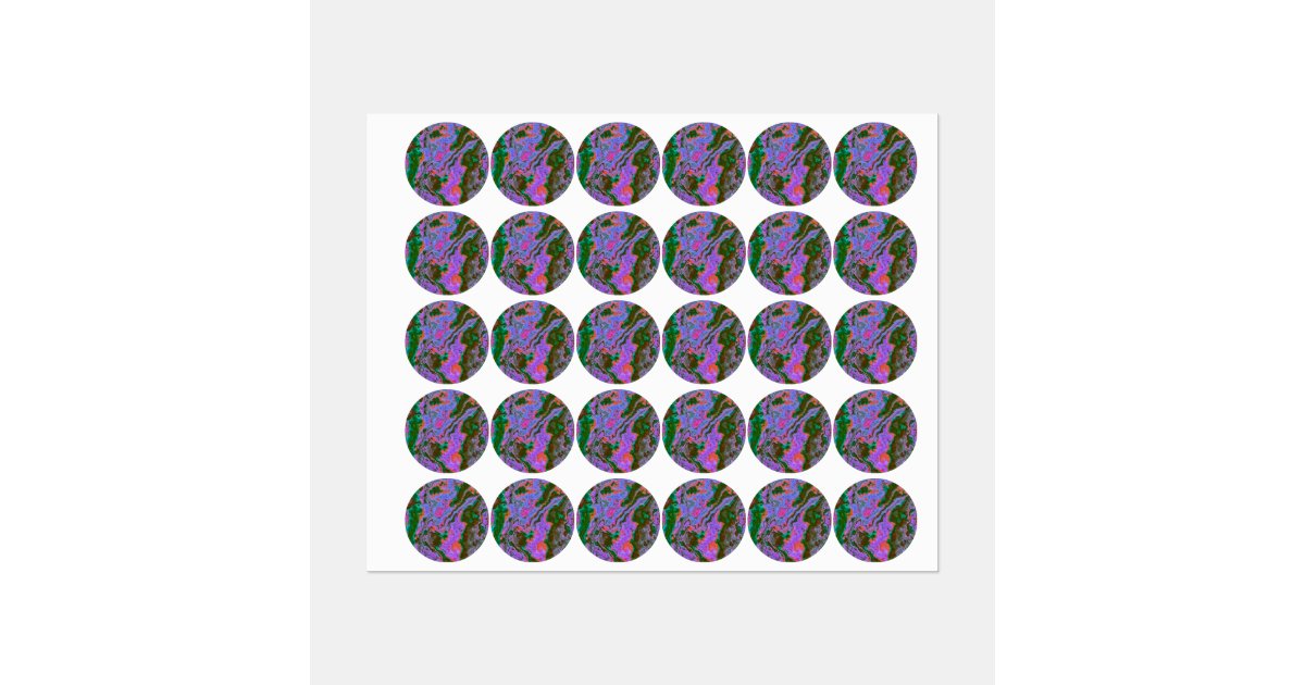Sour Marble Labels | Zazzle