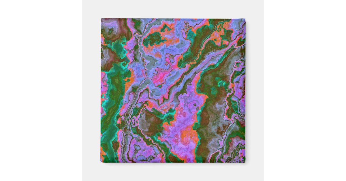 Sour Marble Magnet | Zazzle