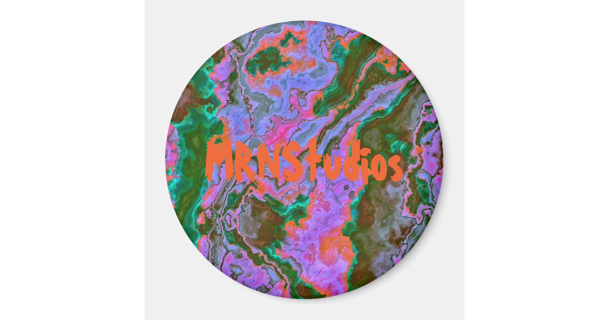 Sour Marble Magnet | Zazzle
