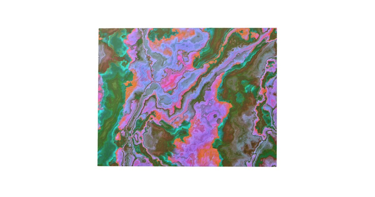 Sour Marble Notepad | Zazzle
