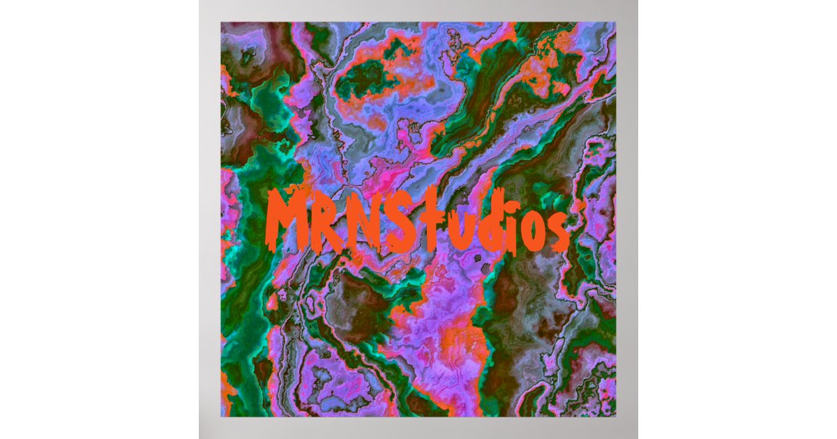 Sour Marble Poster | Zazzle