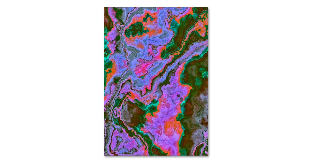 Sour Marble Table Number | Zazzle