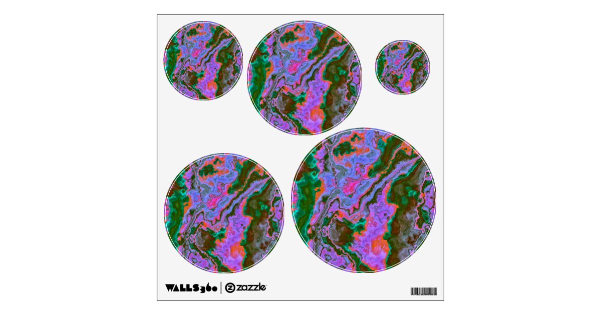 Sour Marble Wall Decal | Zazzle