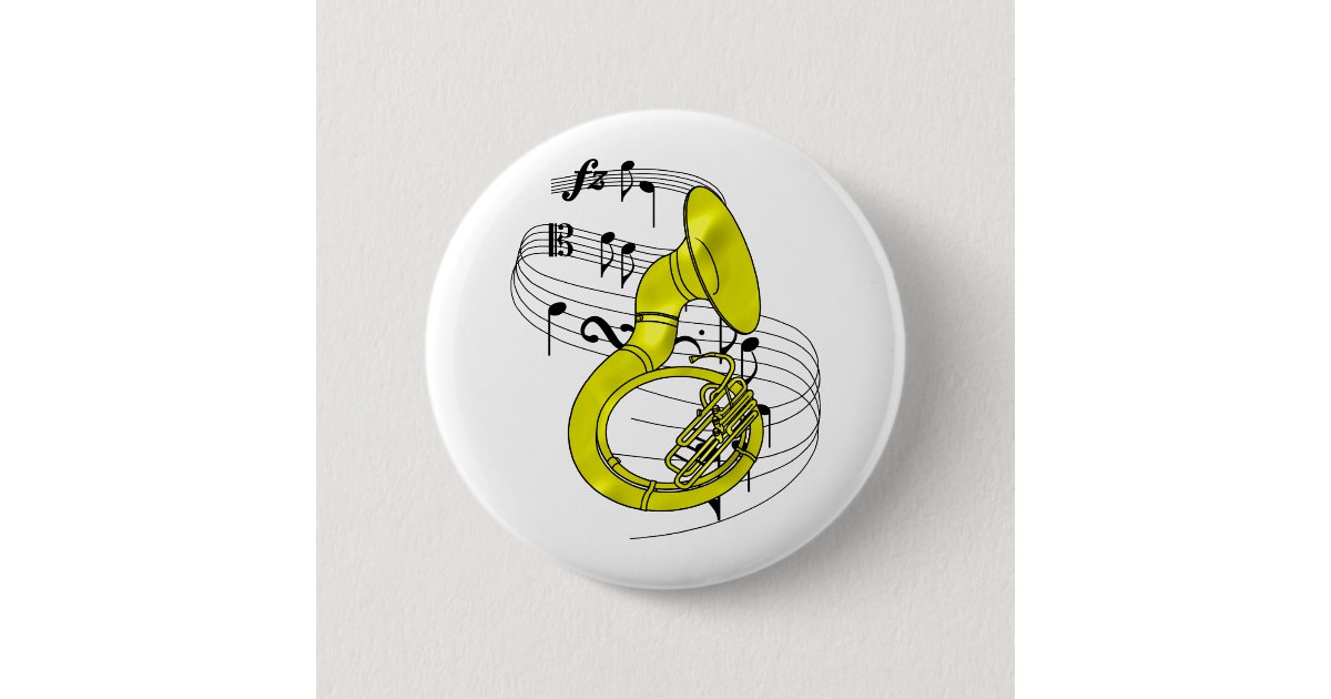 Sousaphone Button | Zazzle