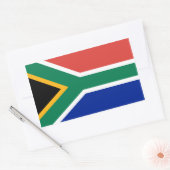 South Africa/African Flag Rectangular Sticker | Zazzle