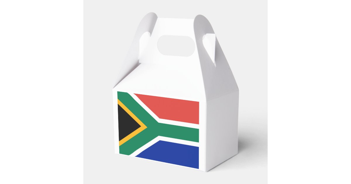 South Africa Favor Boxes | Zazzle