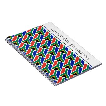 SOUTH AFRICA Flag Customized Notebook Journal | Zazzle