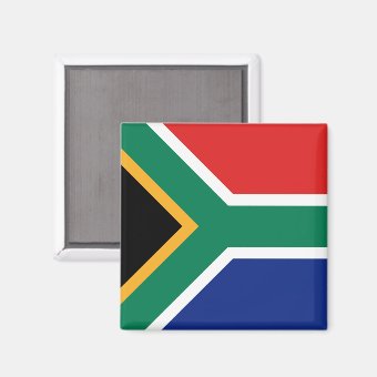 South Africa Flag Magnet | Zazzle