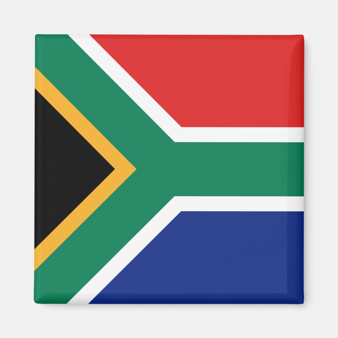 South Africa Flag Magnet | Zazzle