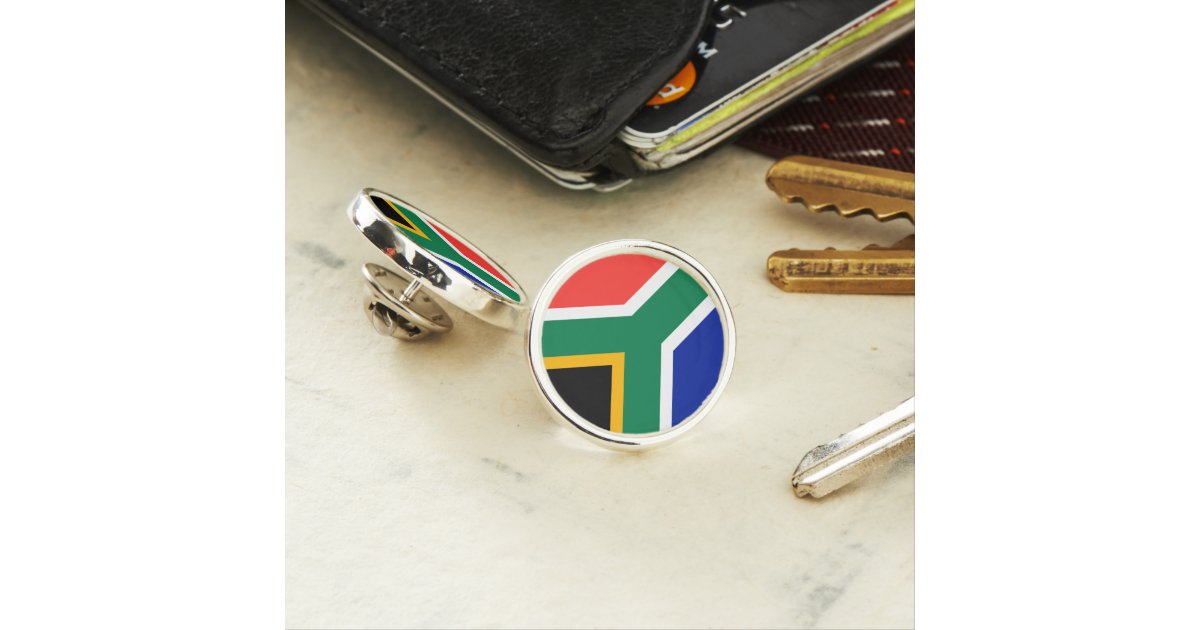 South Africa Lapel Pin | Zazzle