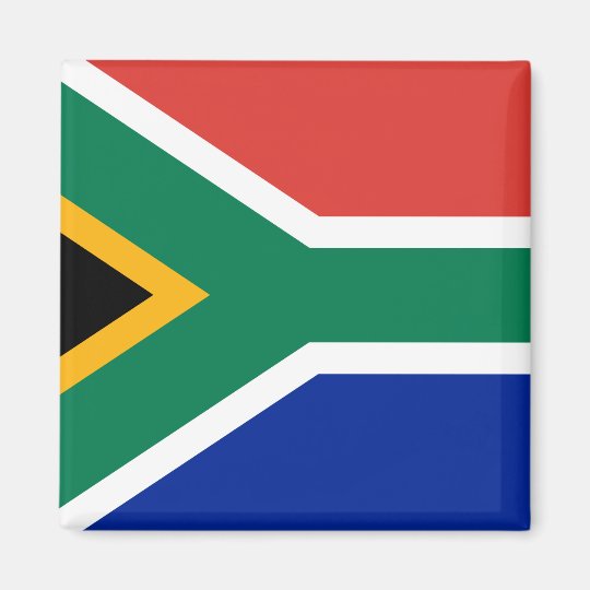South Africa National World Flag Magnet | Zazzle.com