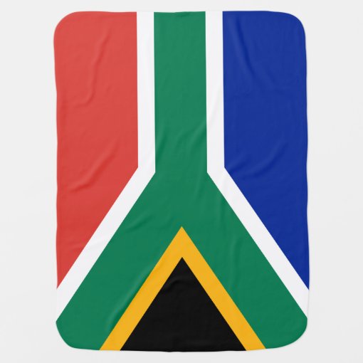 South African Flag of South Africa Baby Blanket | Zazzle