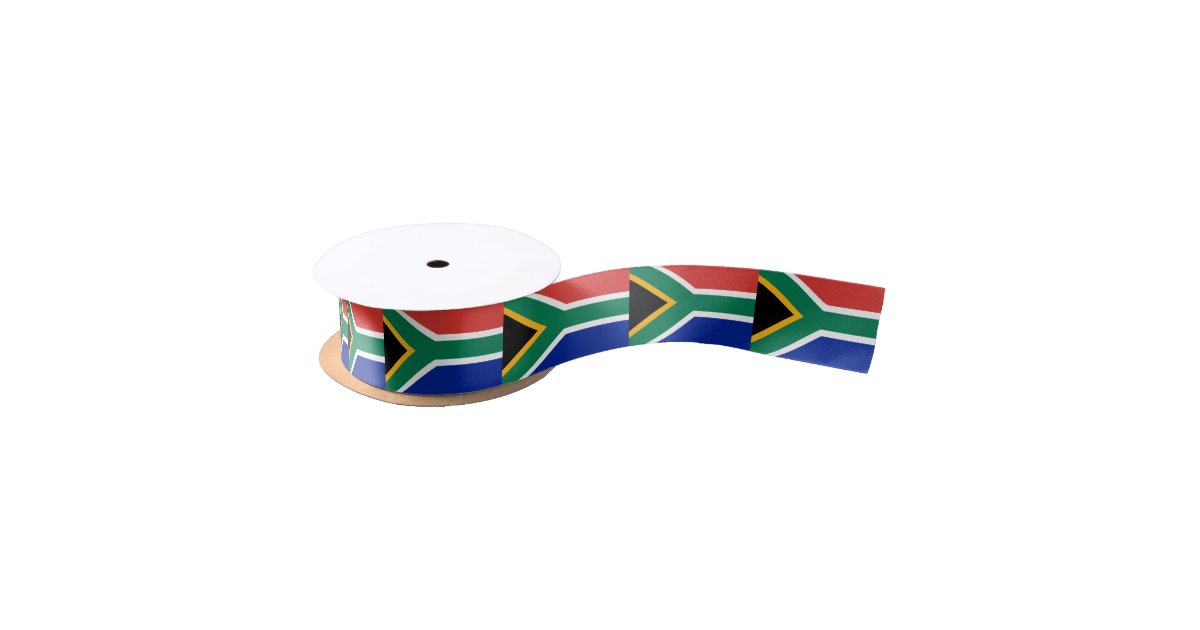 South African flag ribbon | Zazzle
