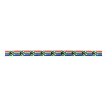 South African flag ribbon | Zazzle
