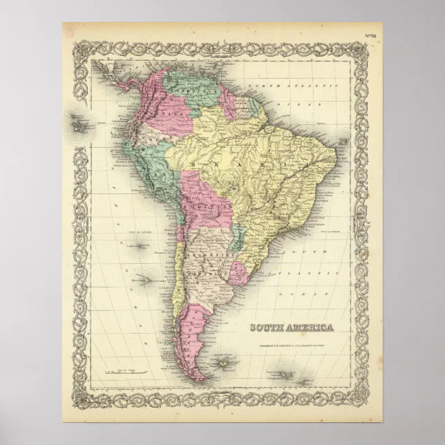 South America 17 Poster | Zazzle