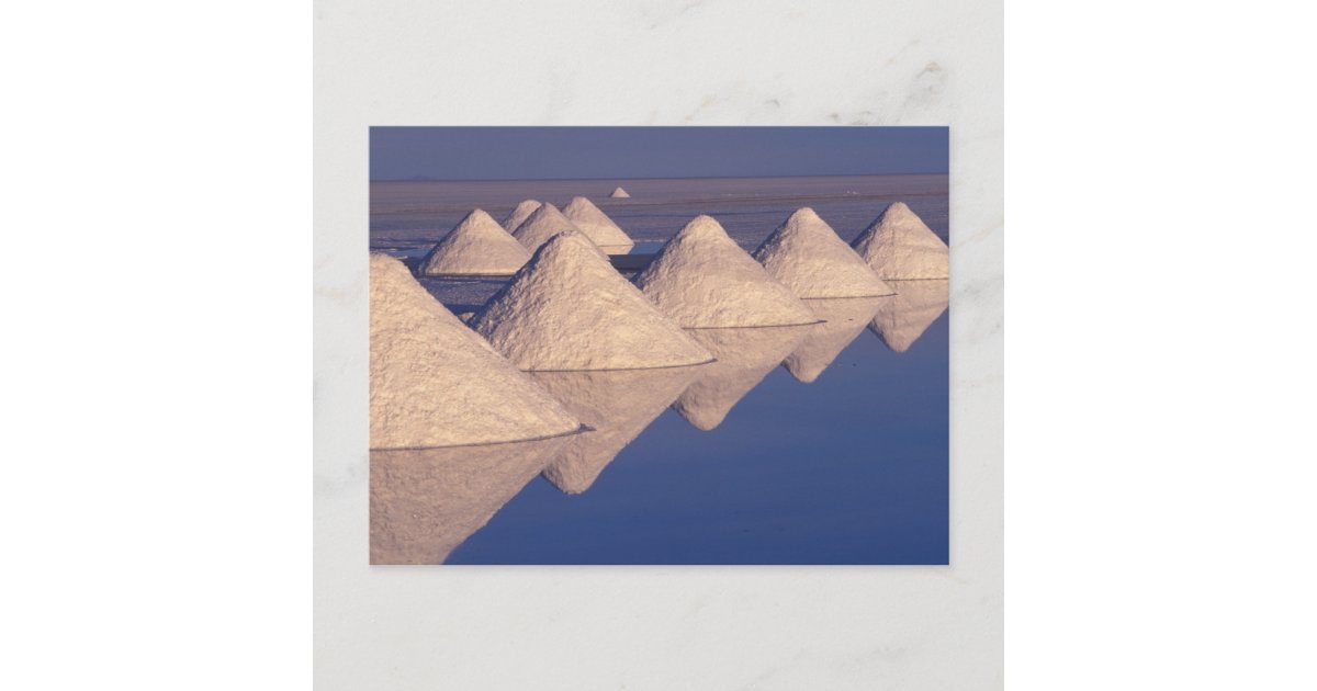 South America, Bolivia. Salar de Uyuni Postcard | Zazzle