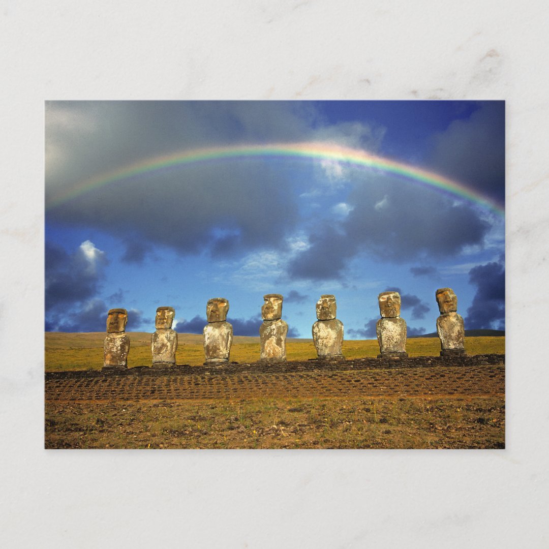 South America, Chile, Easter Island. The full Postcard | Zazzle