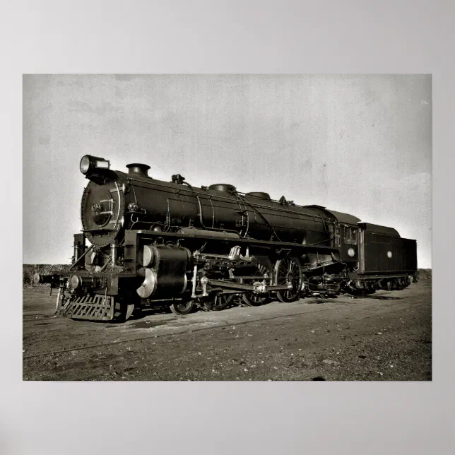 South Australian 600 Class Locomotive Poster | Zazzle