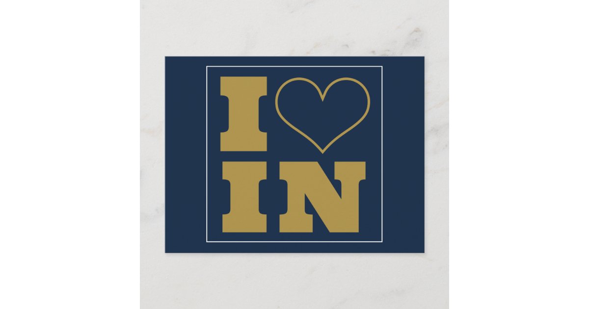South Bend (IN) Tailgate Invitation Postcard | Zazzle
