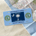 South Carolina Custom Front License Plate | Zazzle