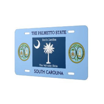 South Carolina Custom Front License Plate | Zazzle