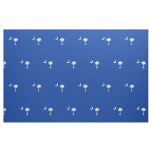 South Carolina State Flag Fabric | Zazzle