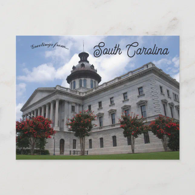 South Carolina State Capitol Postcard | Zazzle